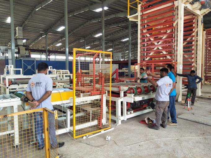 220V / 380V Automatic Loading And Unloading System Of Brick Making Machine