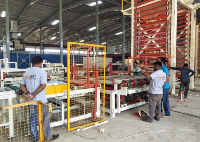 Single Layer Clay Brick Dryer Machine Brick Loading And Unloading System