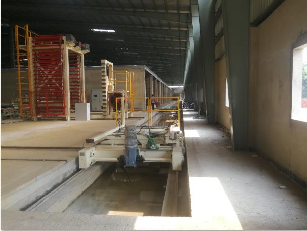 BBT Fully Automated Loading And Unloading System For Clay Brick single layer dryer chamber system