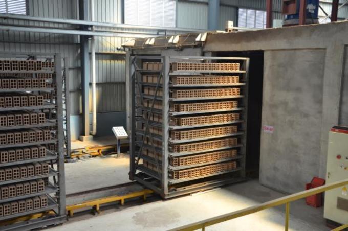 Tunnel Kiln Clay Brick Production Line Automated Drying Chamber Machine