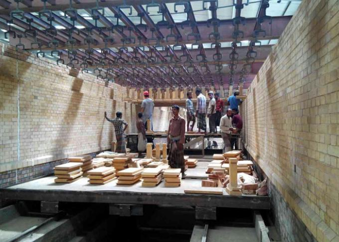 Tunnel Kiln Clay Fire Blocks Thermal Insulation Basic Refractory Bricks ...