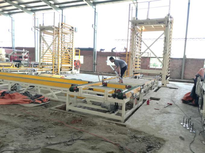Auto Clay Hollow Blocks Drying Chamber System Brick Loading And Unloading System Equipments