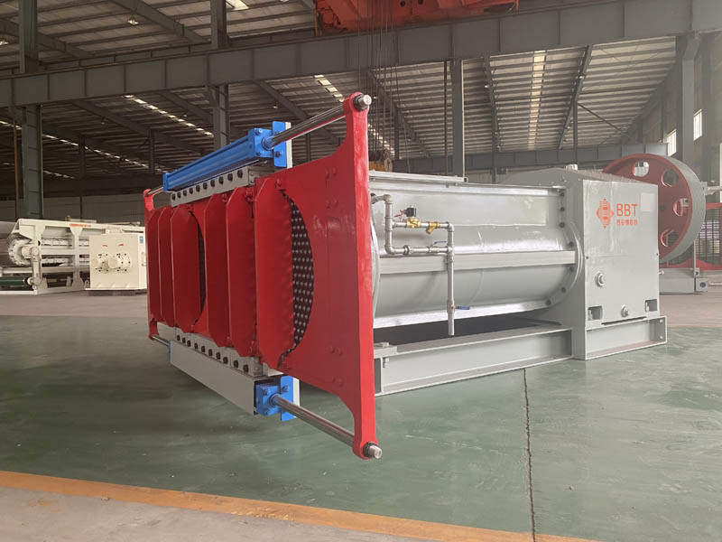 50 - 130 T/H Dual Shaft Mixer Front Grid Raw Material Processing Equipment