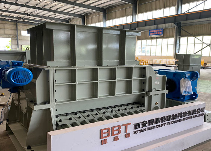 Double Toothed Roller Crusher Machine 400mm Diameter 1000mm Width