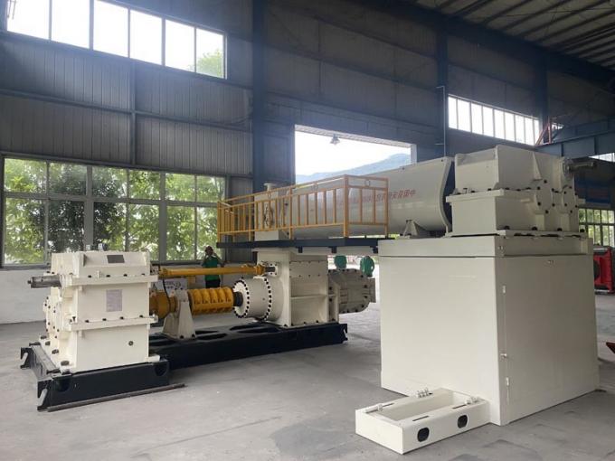 Functional Vacuum Extruder Clay Brick Automatic Continuous Extrusion ...